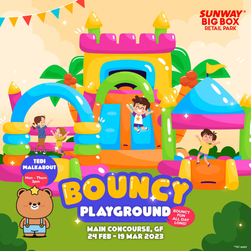 School Holiday @ Sunway Big Box 🥳 @ Sunway BigBox Mall