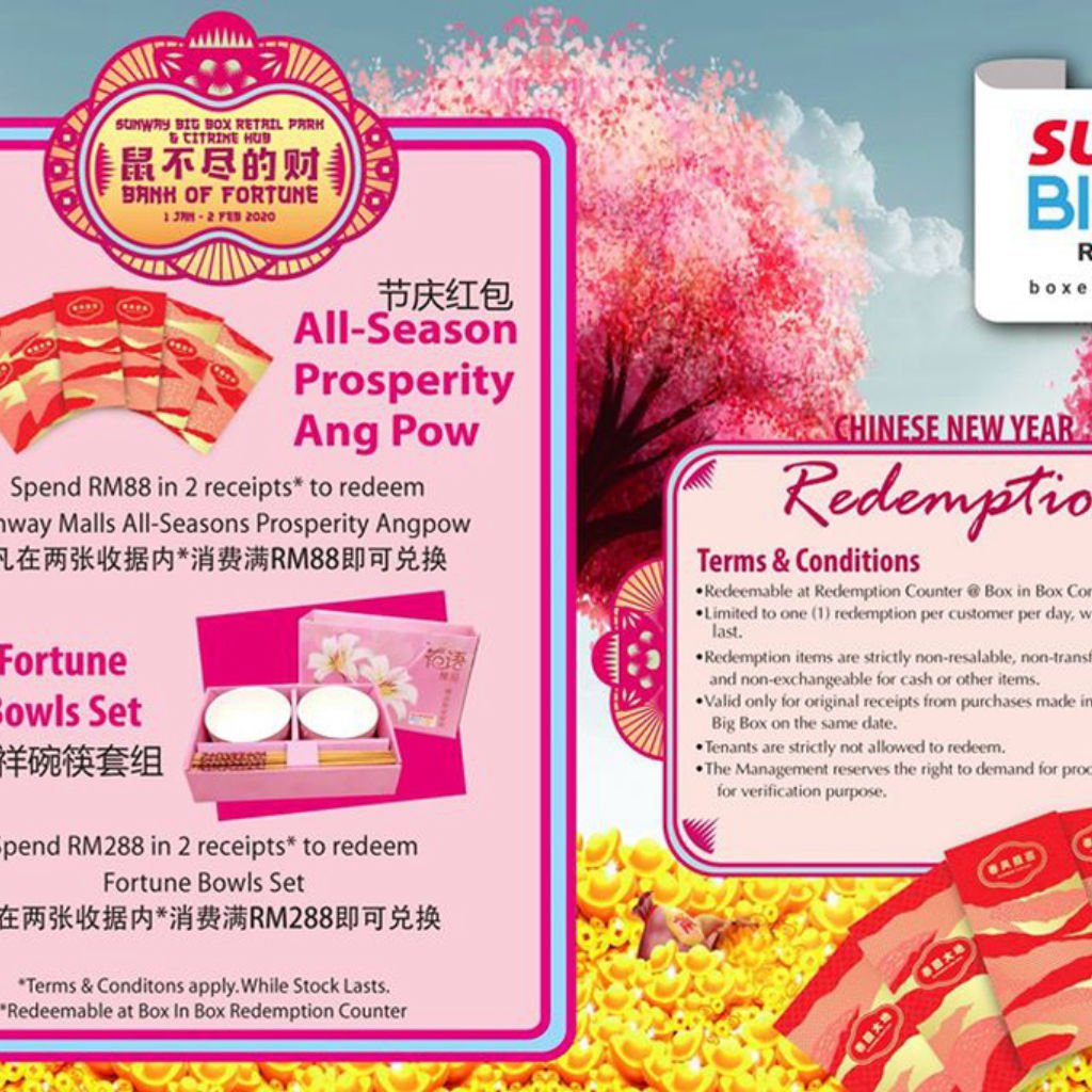 CNY Redemption @ Sunway BigBox Mall