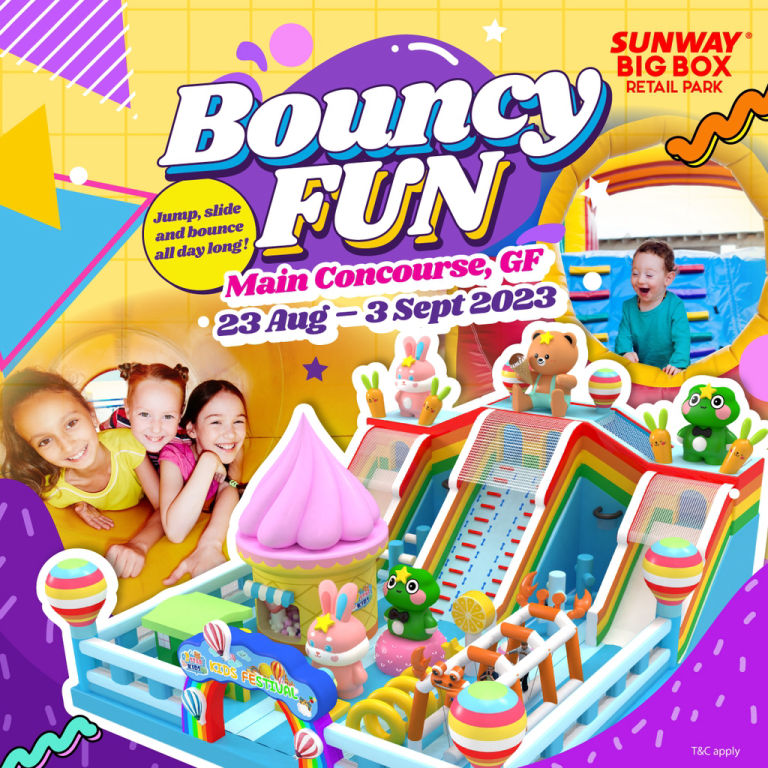 Bouncy Fun - indoor inflatble playground! @ Sunway BigBox Mall