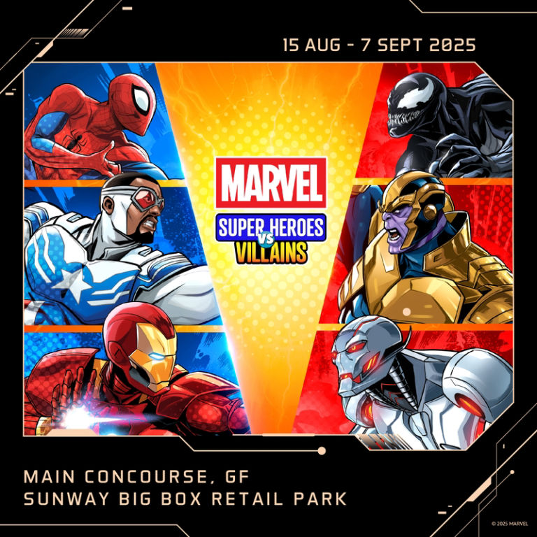 MARVEL-SUPER HEROES VS VILLAINS @ Sunway BigBox Mall