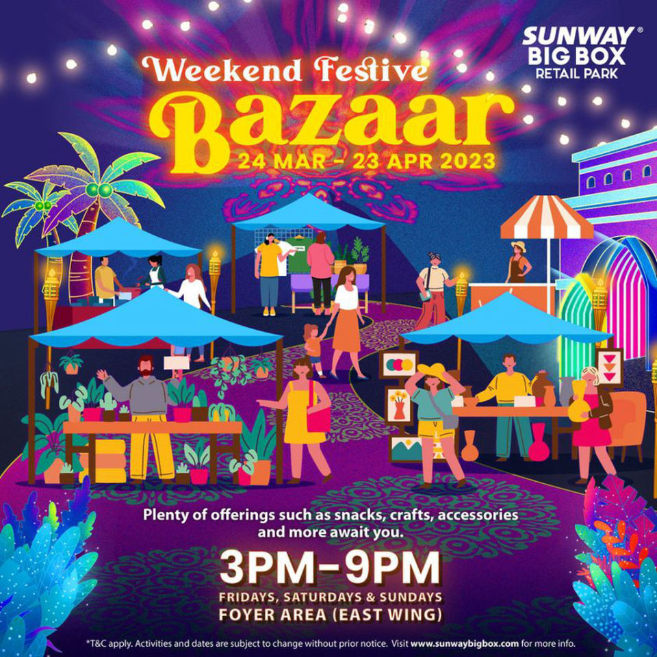 Weekend Bazaar Ramadhan @ Sunway BigBox Mall