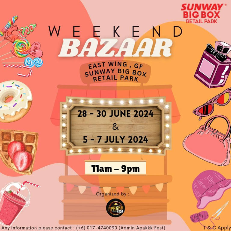 Weekend Bazaar by Apakkk Fest @ Sunway BigBox Mall