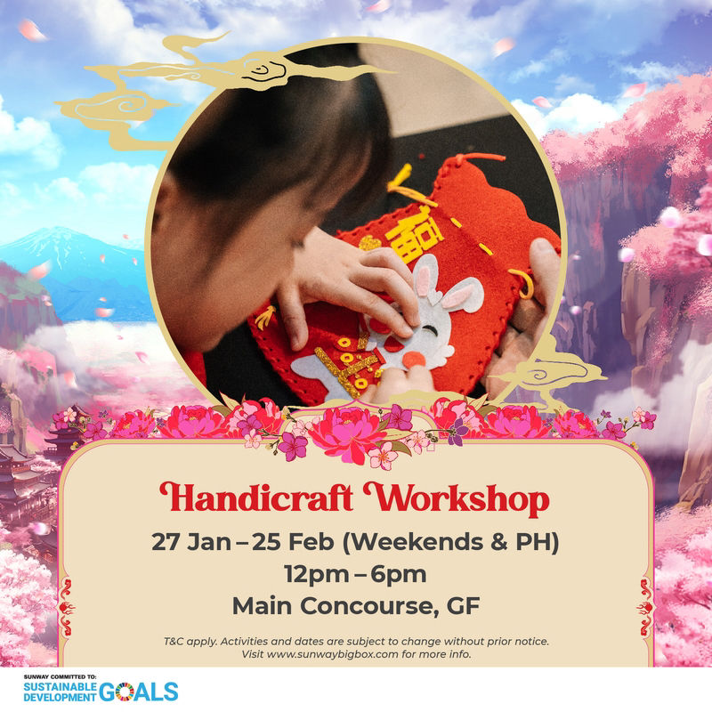 Handicraft Workshop @ Sunway BigBox Mall