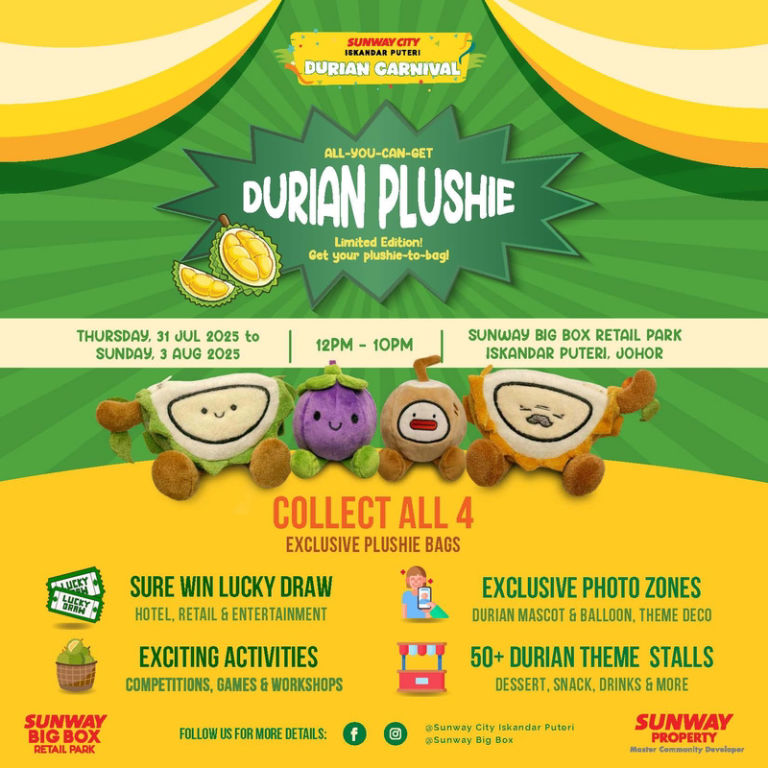 SUNWAY CITY ISKANDAR PUTERI DURIAN CARNIVAL @ Sunway BigBox Mall