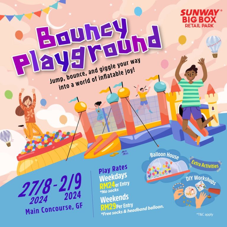 Bouncy Playground @ Sunway BigBox Mall