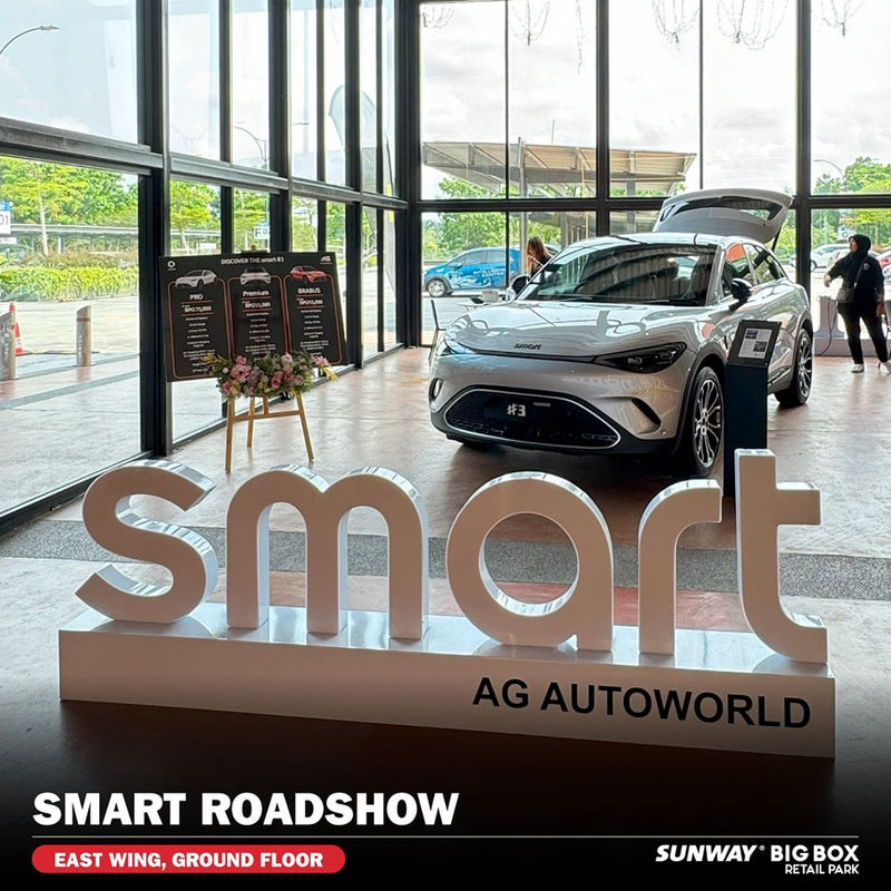 SMART EV Roadshow @ Sunway BigBox Mall