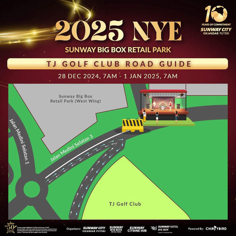 TJ Golf Club Road Guide @ Sunway BigBox Mall