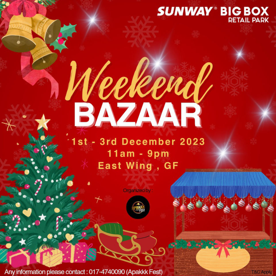 Weekend Bazaar By Apakkk Fest @ Sunway BigBox Mall