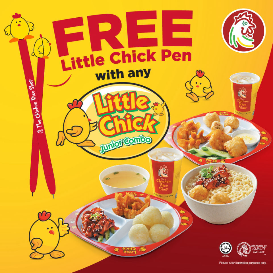 Get your FREE Little Chick Pen with any Kid’s Meal purchase now! by The ...