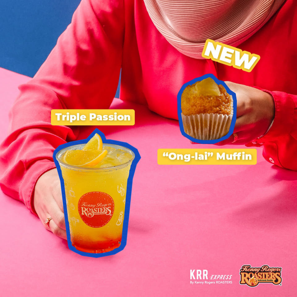 Jom break from work jap with this NEW “Ong-lai” Muffin! by Kenny Rogers ...