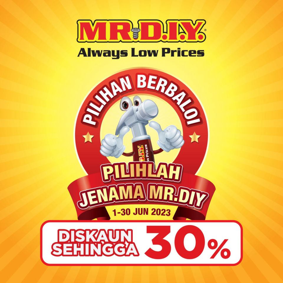 Pilihlah Jenama MR.DIY campaign! by Mr DIY @ Sunway BigBox Mall
