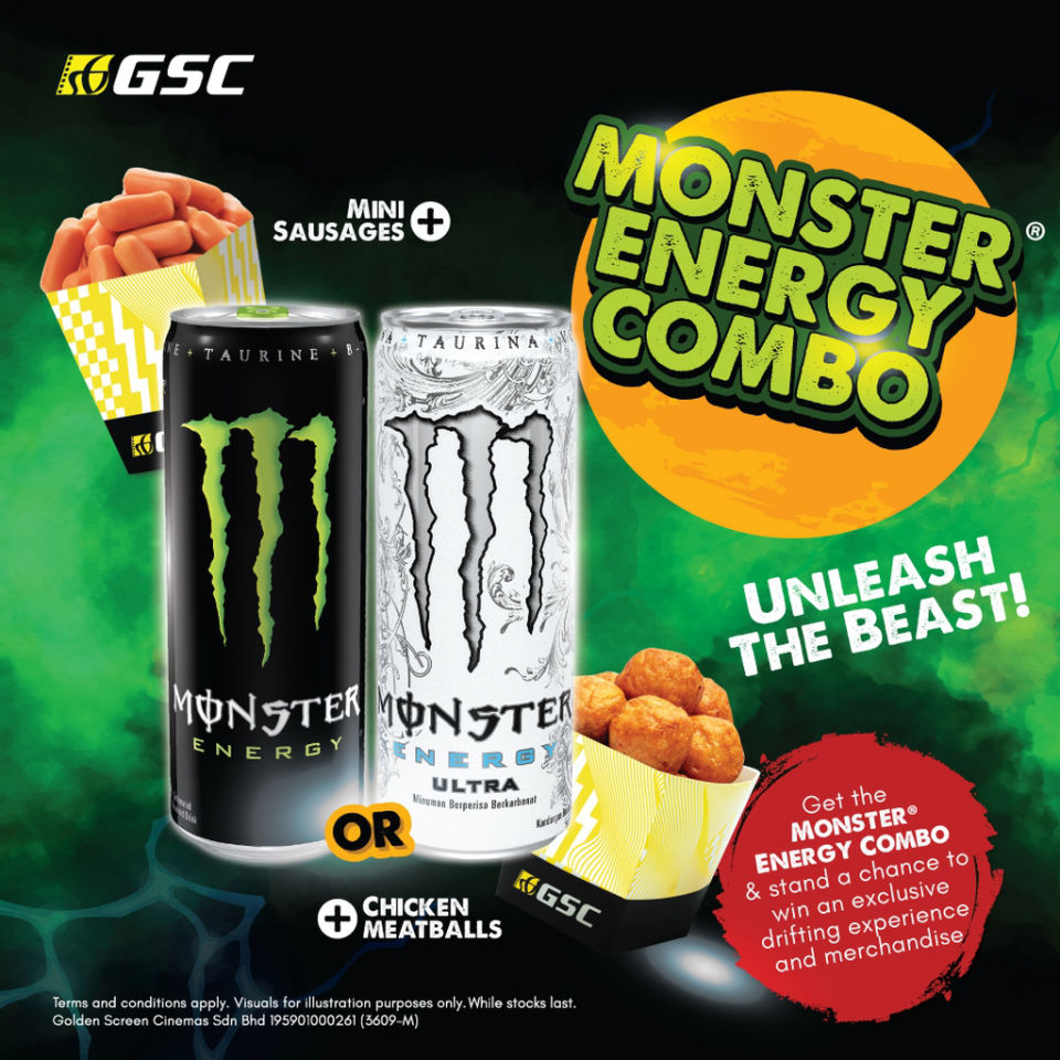 Monster Energy Combo by GSC @ Sunway BigBox Mall