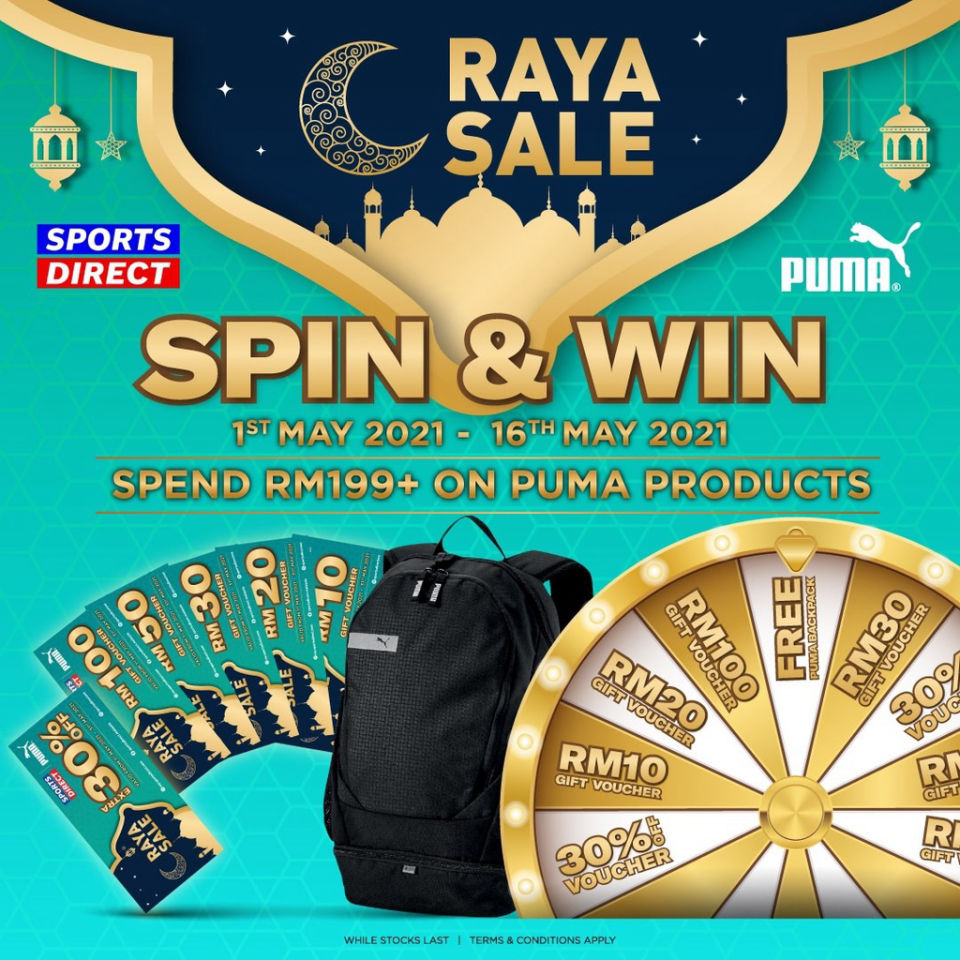 Spin & Win with Puma by Sports Direct @ Sunway BigBox Mall