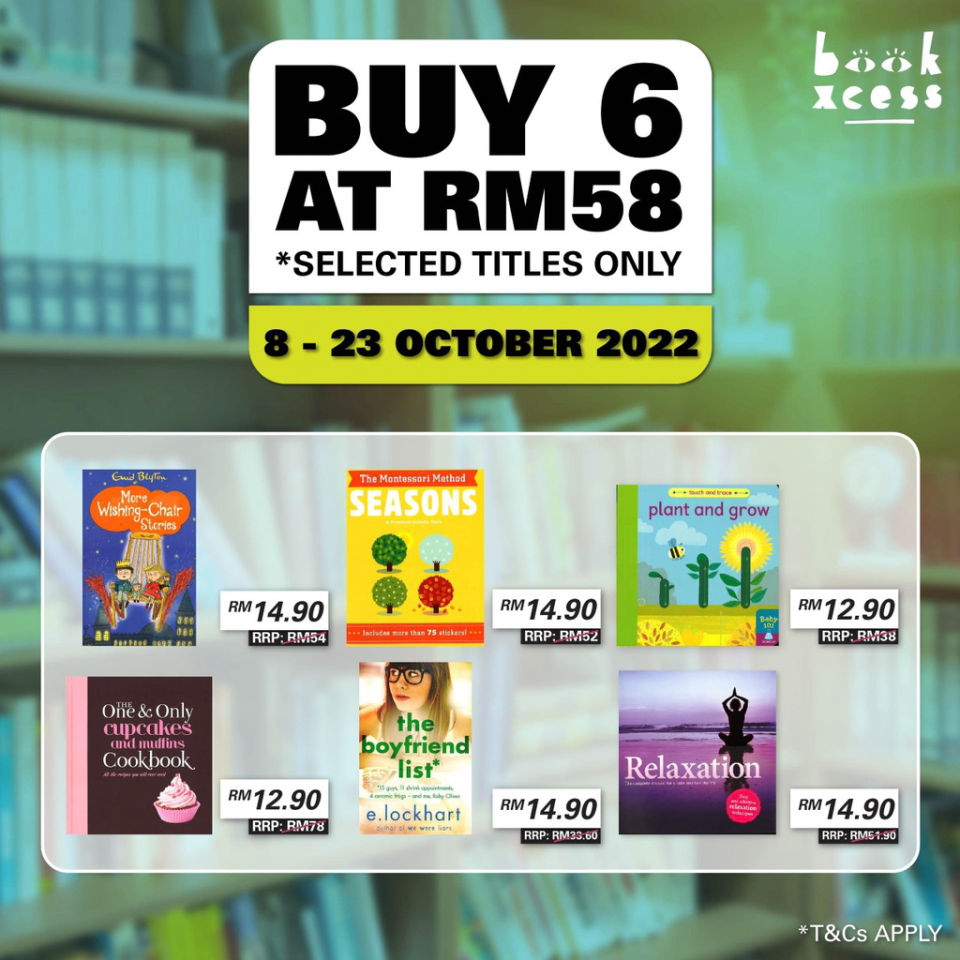 October Promotions @ BookXcess by Book Xcess @ Sunway BigBox Mall