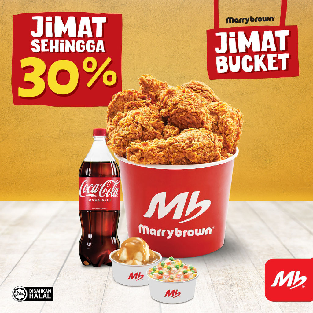 MB JIMAT BUCKET by MARRYBROWN @ Sunway BigBox Mall