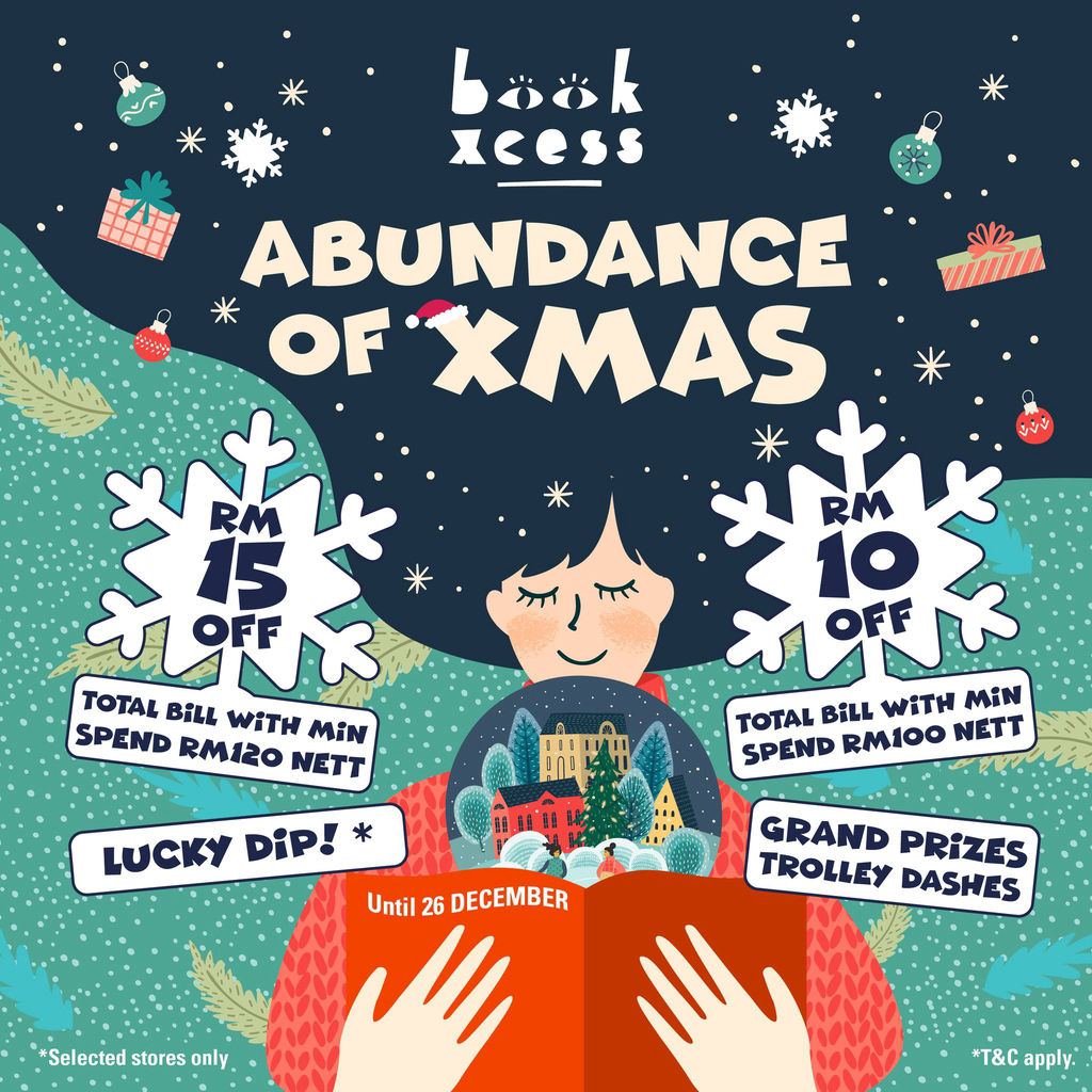 Abundance of Xmas @ Book Xcess by Book Xcess @ Sunway BigBox Mall