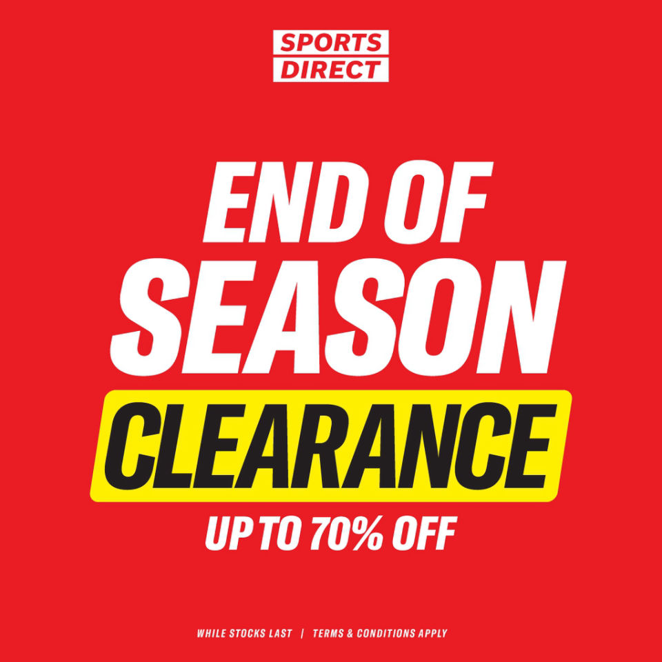 JUALAN AKHIR MUSIM SPORT DIRECT by Sports Direct @ Sunway BigBox Mall