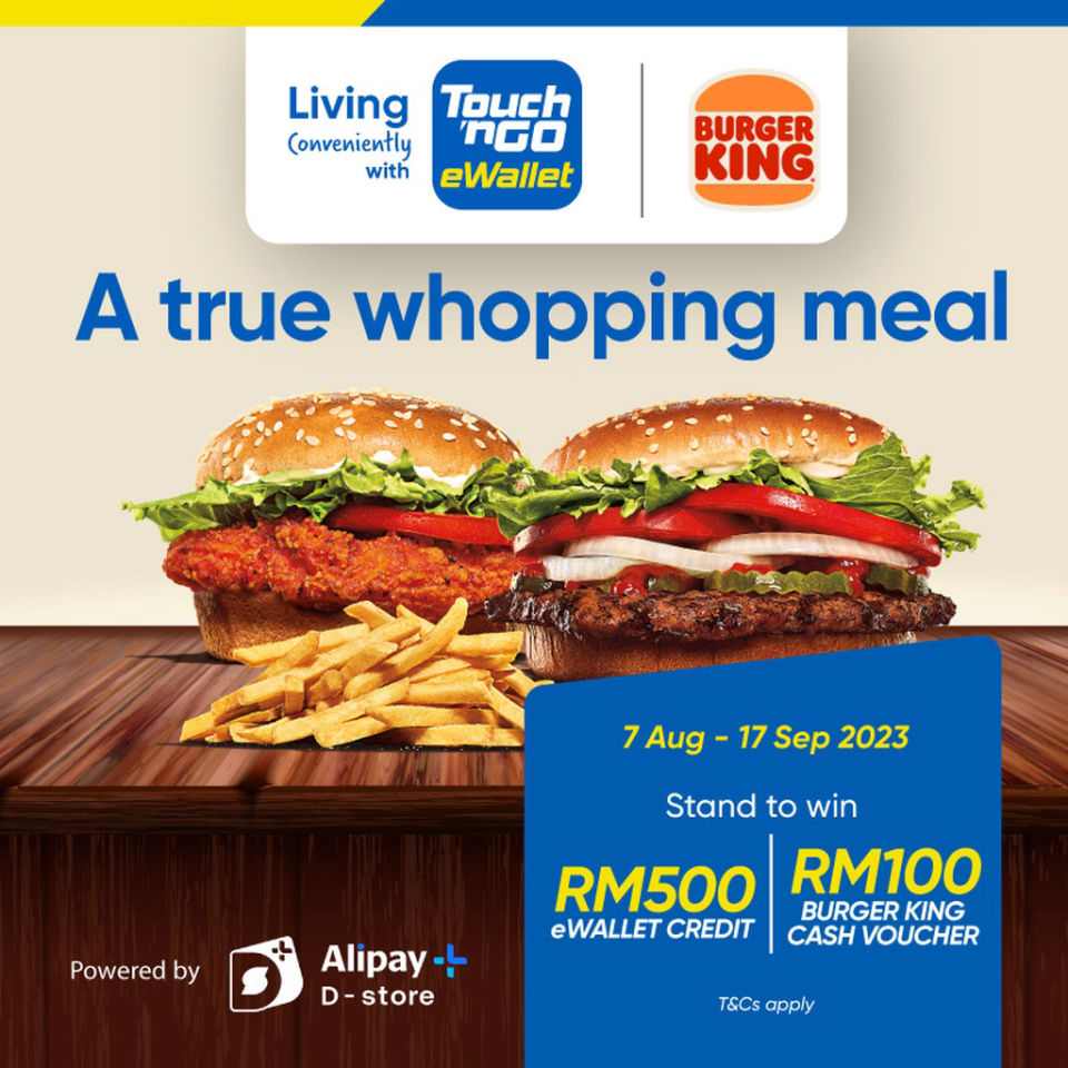Stand a chance to win RM500 eWallet Credits ! by Burger King @ Sunway ...