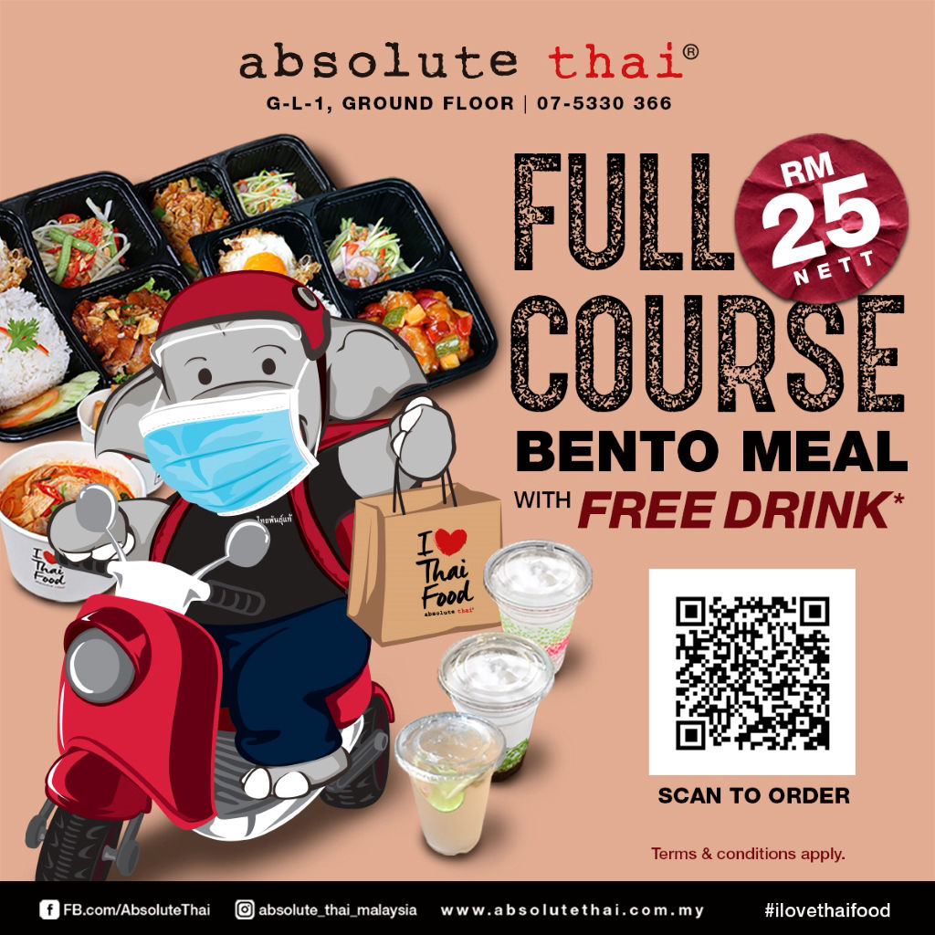 Full Course Bento Meal by Absolute Thai @ Sunway BigBox Mall