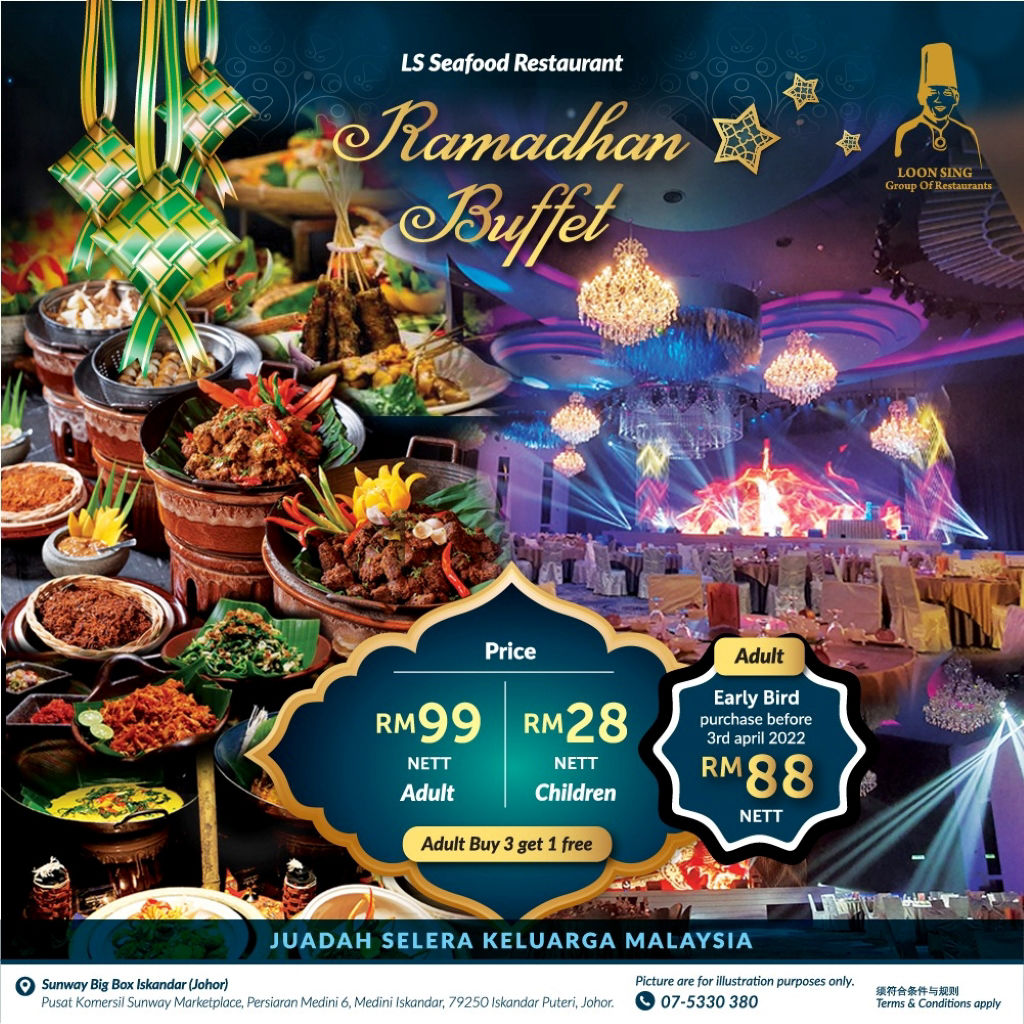 Ramadhan Buffet by LS Seafood Restaurant @ Sunway BigBox Mall