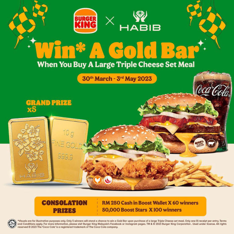 Gold Bar @ Burger King by Burger King @ Sunway BigBox Mall