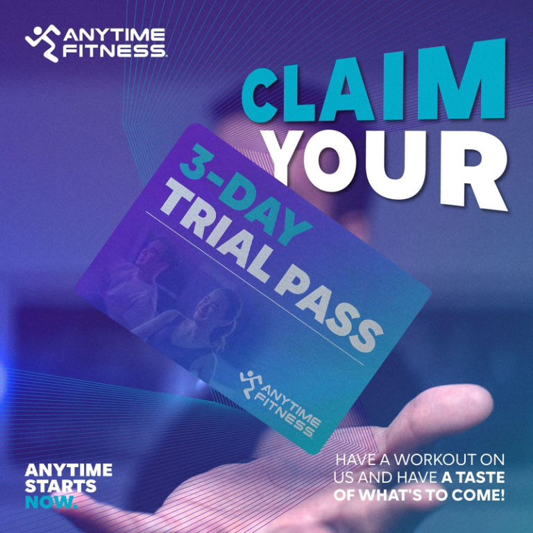 FREE 3-DAY TRIAL PASS by ANYTIME FITNESS @ Sunway BigBox Mall