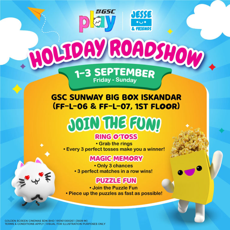 GSC Play School Holiday Roadshow by GSC @ Sunway BigBox Mall