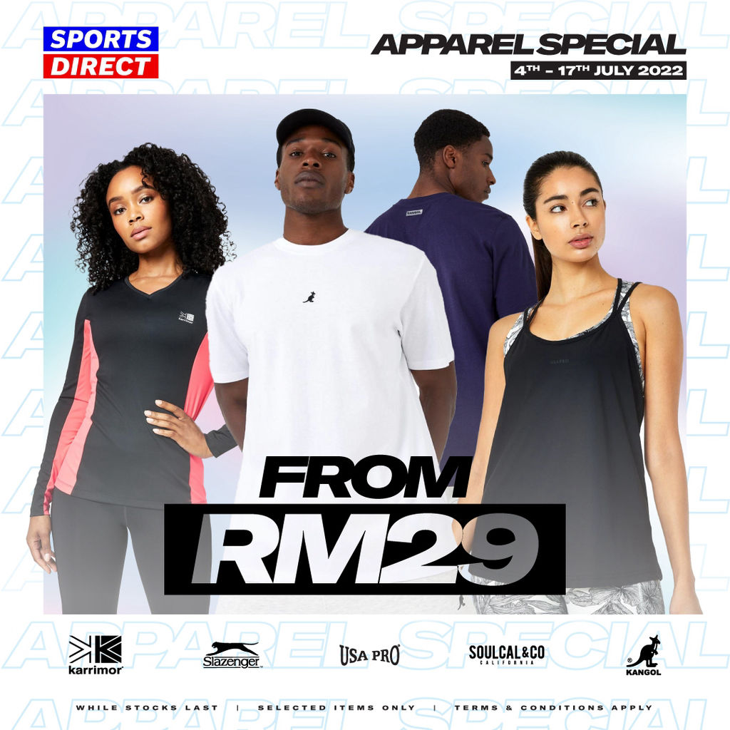 SPORTS DIRECT APPAREL SPECIAL!! by Sports Direct @ Sunway BigBox Mall