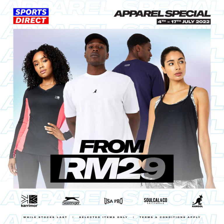 SPORTS DIRECT APPAREL SPECIAL!! by Sports Direct @ Sunway BigBox Mall