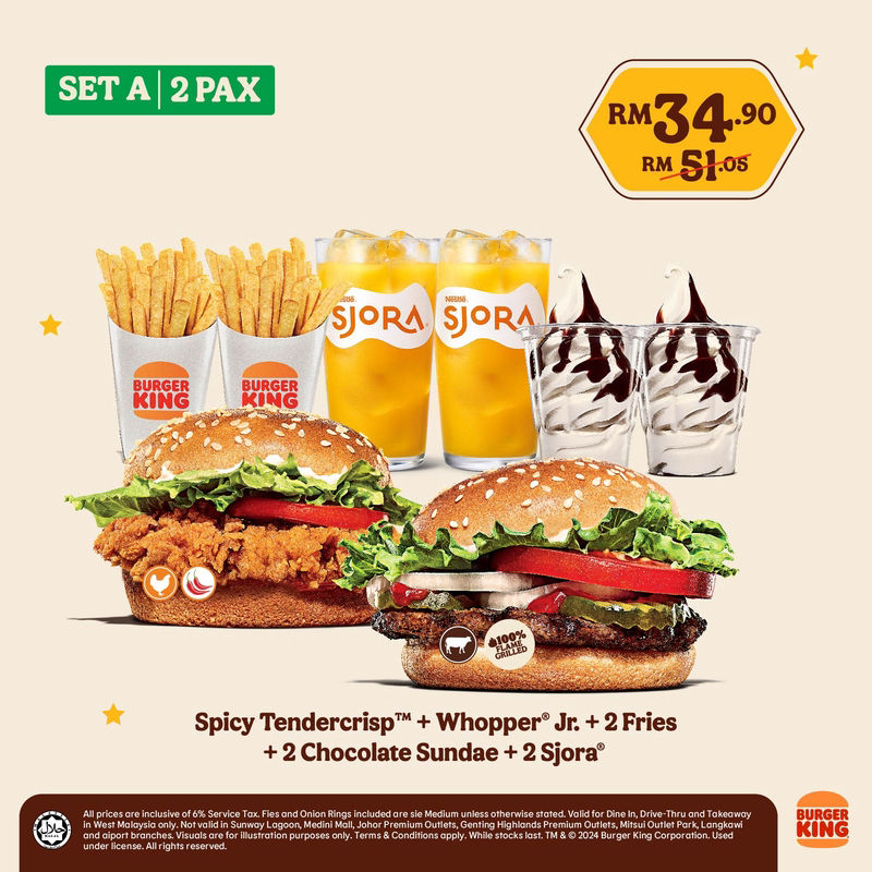 Family Bundle by BURGER KING @ Sunway BigBox Mall
