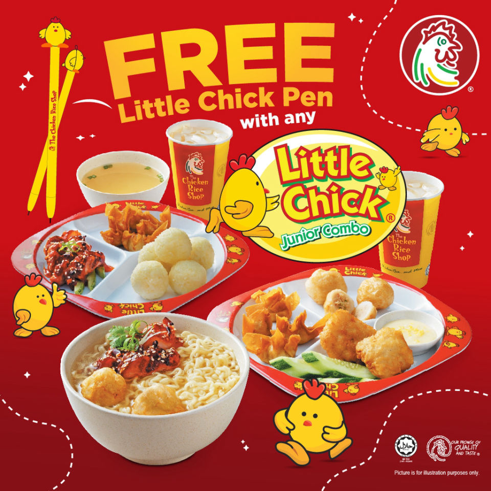 Get your FREE Little Chick Pen with any Kid’s Meal purchase now! by The ...