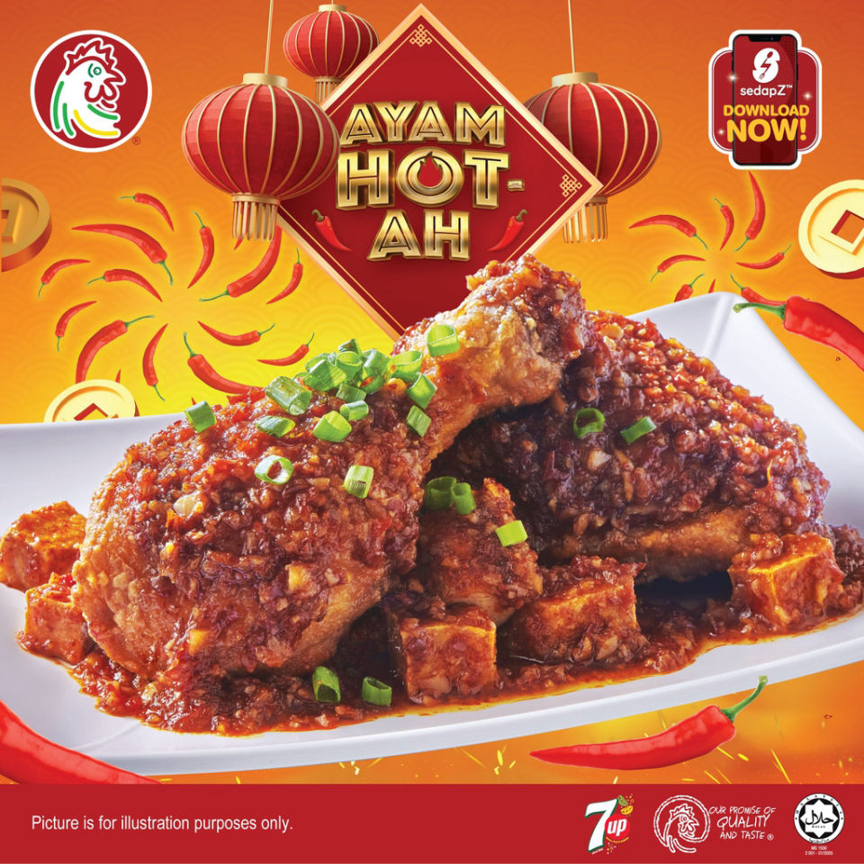 Feel the HUAT when you kickstart the New Year with the all-new Ayam HOT ...