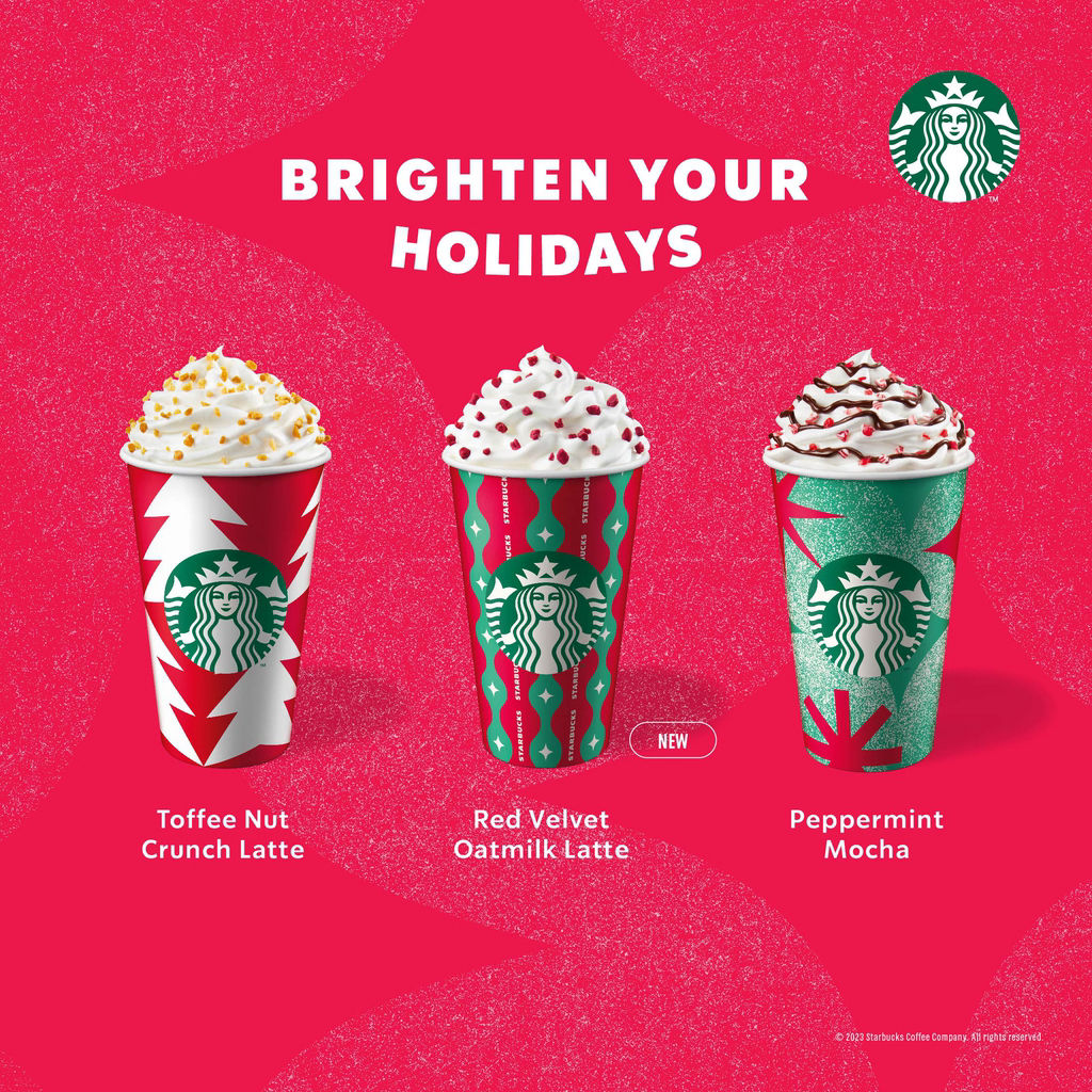 Starbucks Holiday Beverages by Starbucks @ Sunway BigBox Mall